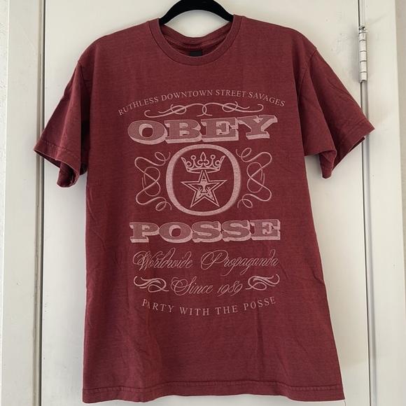 Obey | Shirts | Obey Shirt Party With The Posse | Poshmark